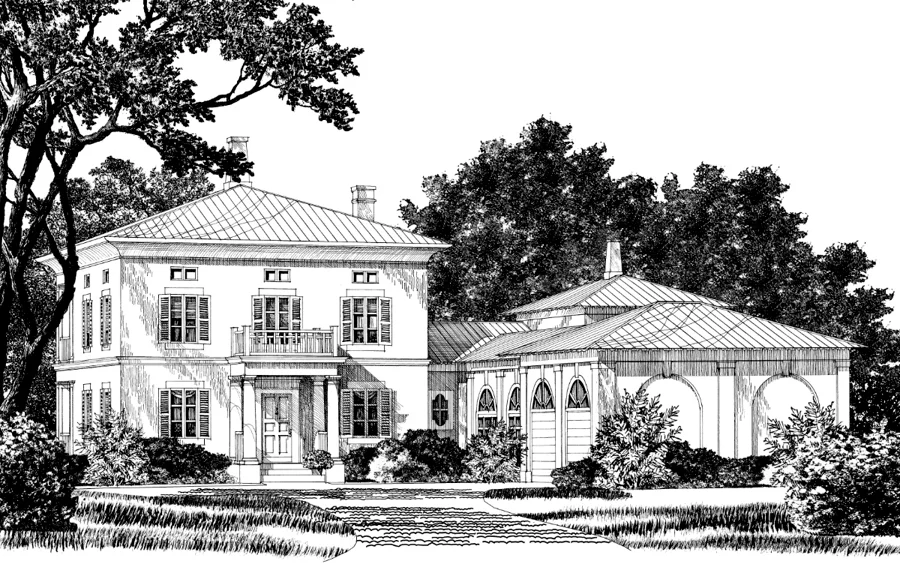 Morland Hall House Plan | Southern Living House Plans